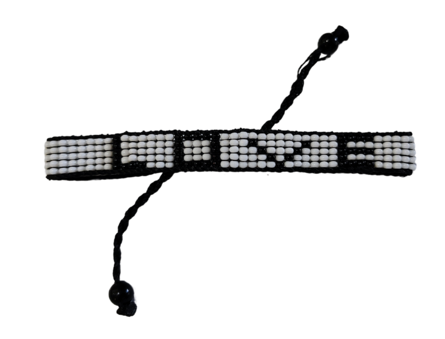 Walk Bold Hand Beaded Bracelet – sawasawausa